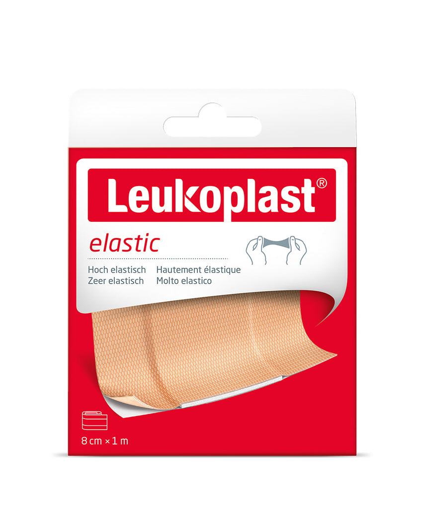 Leukoplast Elastic - Meșă absorbantă, cu margini aderente